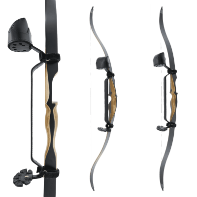 elTORO Pure Black Traditional Bow Mounted Quiver 68 00